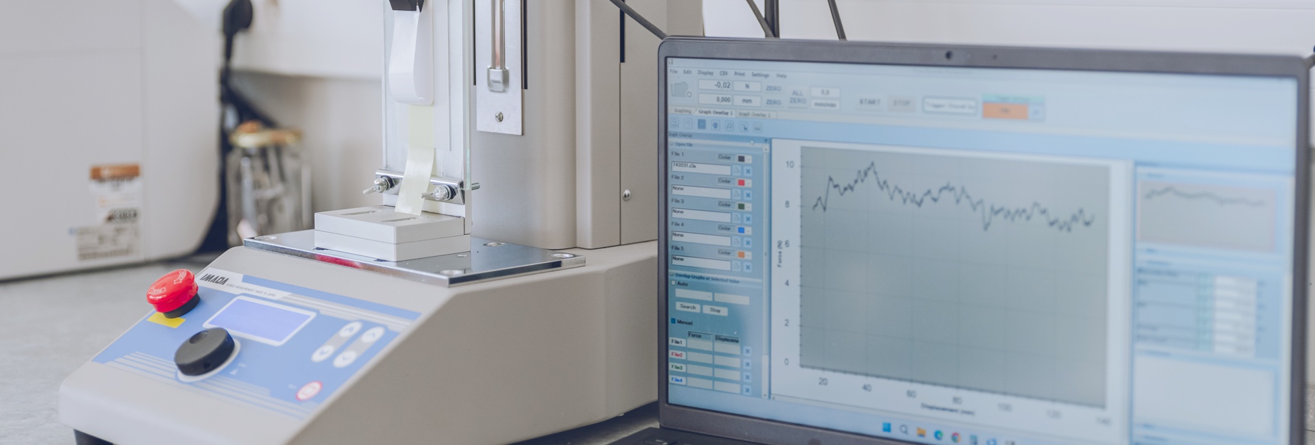 Polcoat laboratory: quality control, material testing